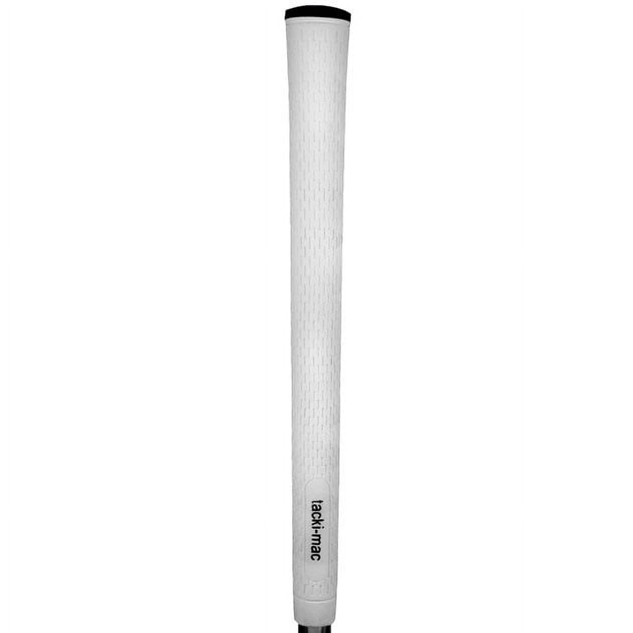 Tacki-Mac Itomic White with Black Cap Grip (White, Midsize) 60R 48g NEW ...