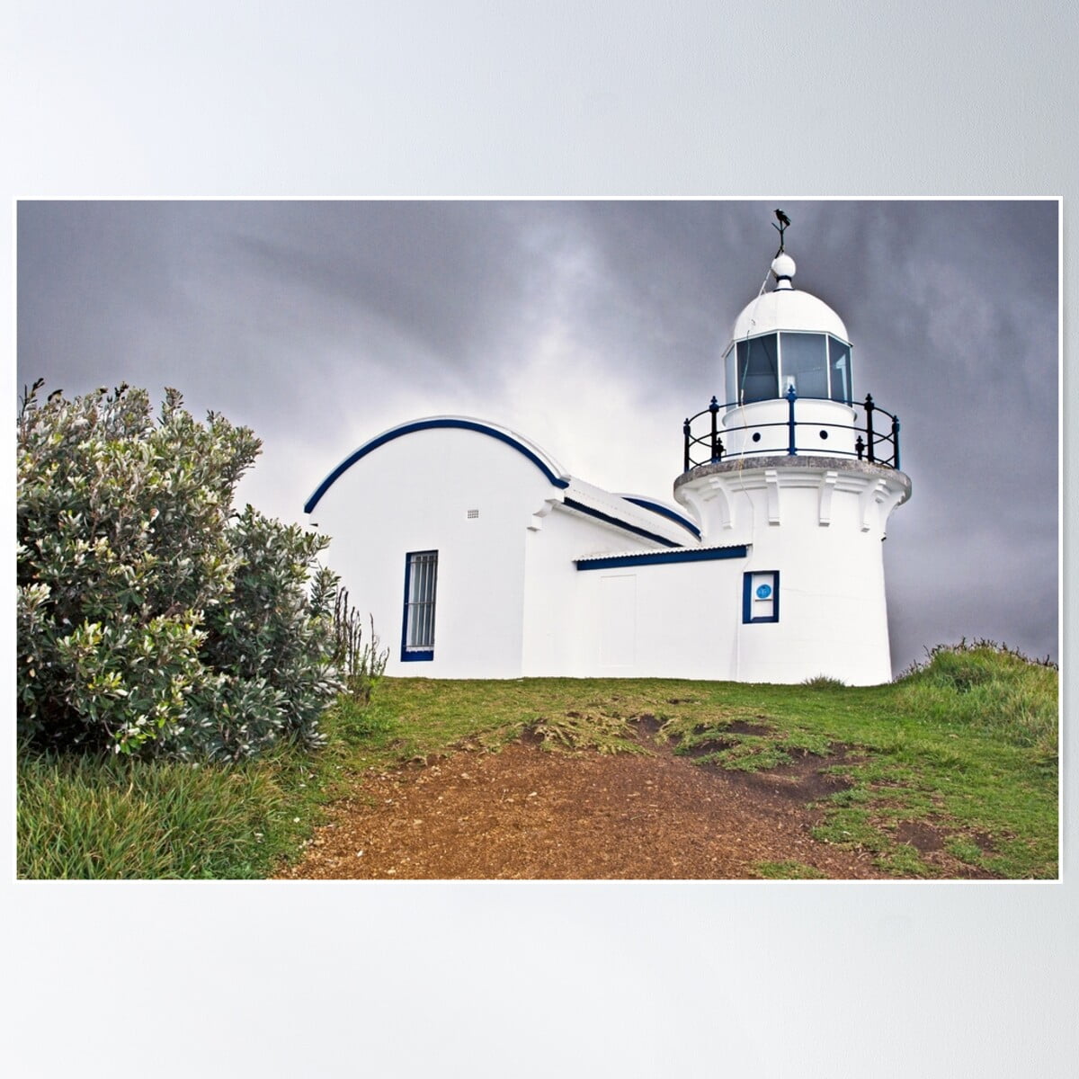 Tacking Point Lighthouse, Port Macquarie Poster Wall Art, Modern Wall ...