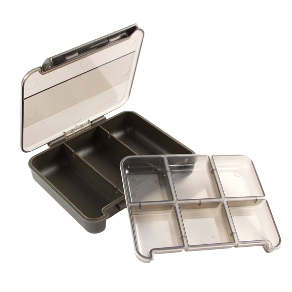 Tackle Box Multi Compartment Fishing Tackle Storage Box Transparent Lid ...