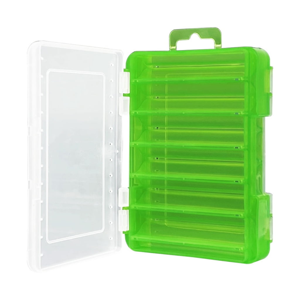Tackle Box Multi Compartment Fishing Tackle Storage Box Visible Case ...