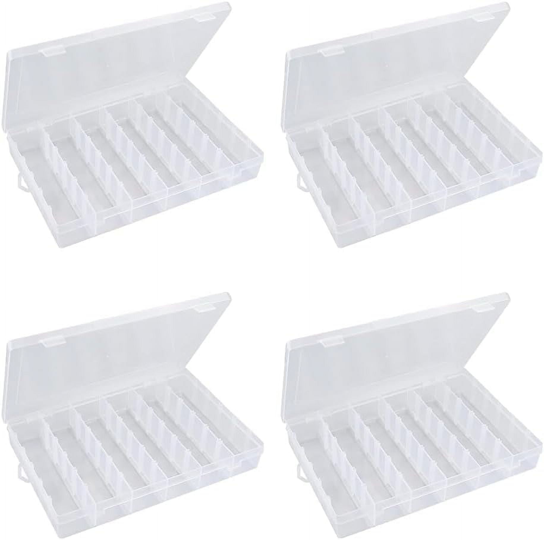 Tackle Box Organizer 18 Grids Plastic Craft Box Organizer Bead ...