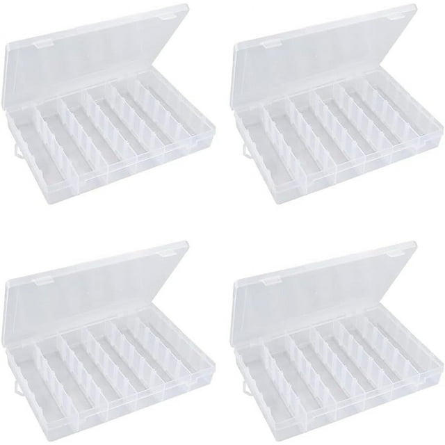 Tackle Box Organizer 18 Grids Plastic Craft Box Organizer Bead ...