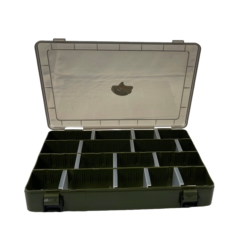 Tackle Box Organizer with Adjustable Dividers, Waterproof Fishing ...