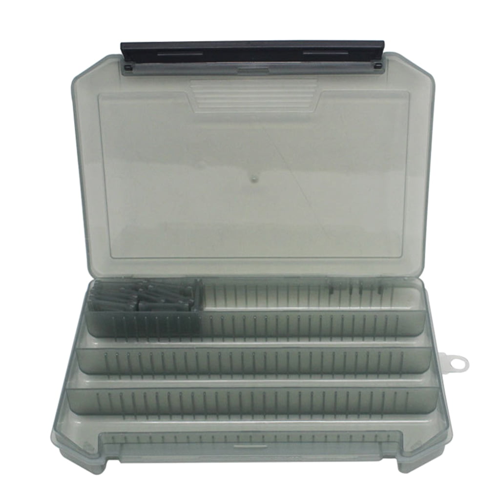 Plastic Clear Organizer Box Holder for Case Tackle Boxes Organizer with ...