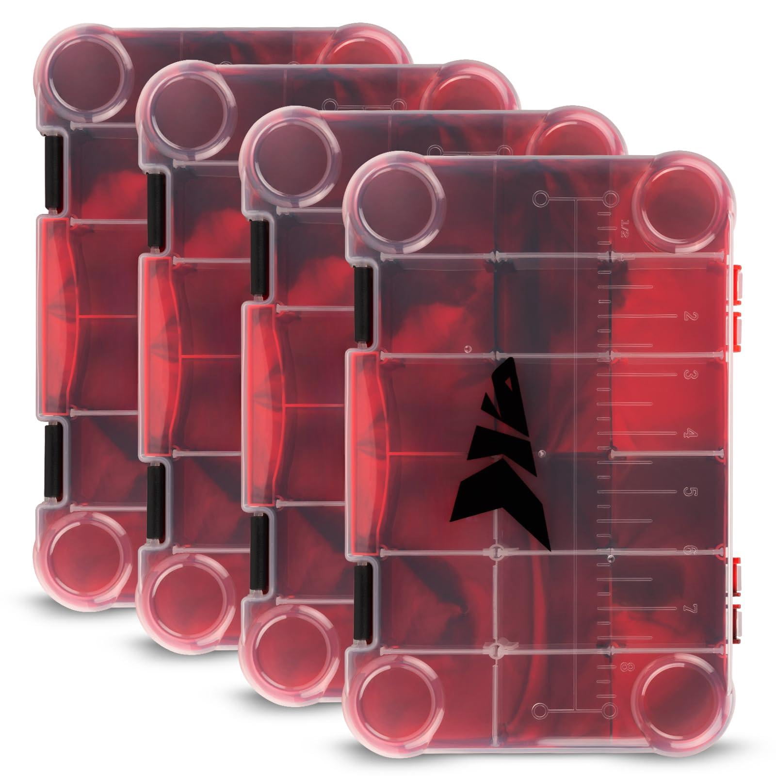 Tackle Boxes Plastic Box Storage Organizer With Removable Dividers ...