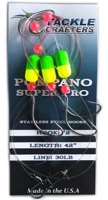 Tackle Crafters Pompano Super Pro Bait Rigs - Walmart.com