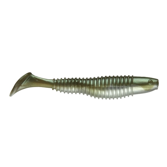Tackle HD 10-Pack Swimmer Fishing Bait, 3.5" Soft Plastic Paddle Tail ...