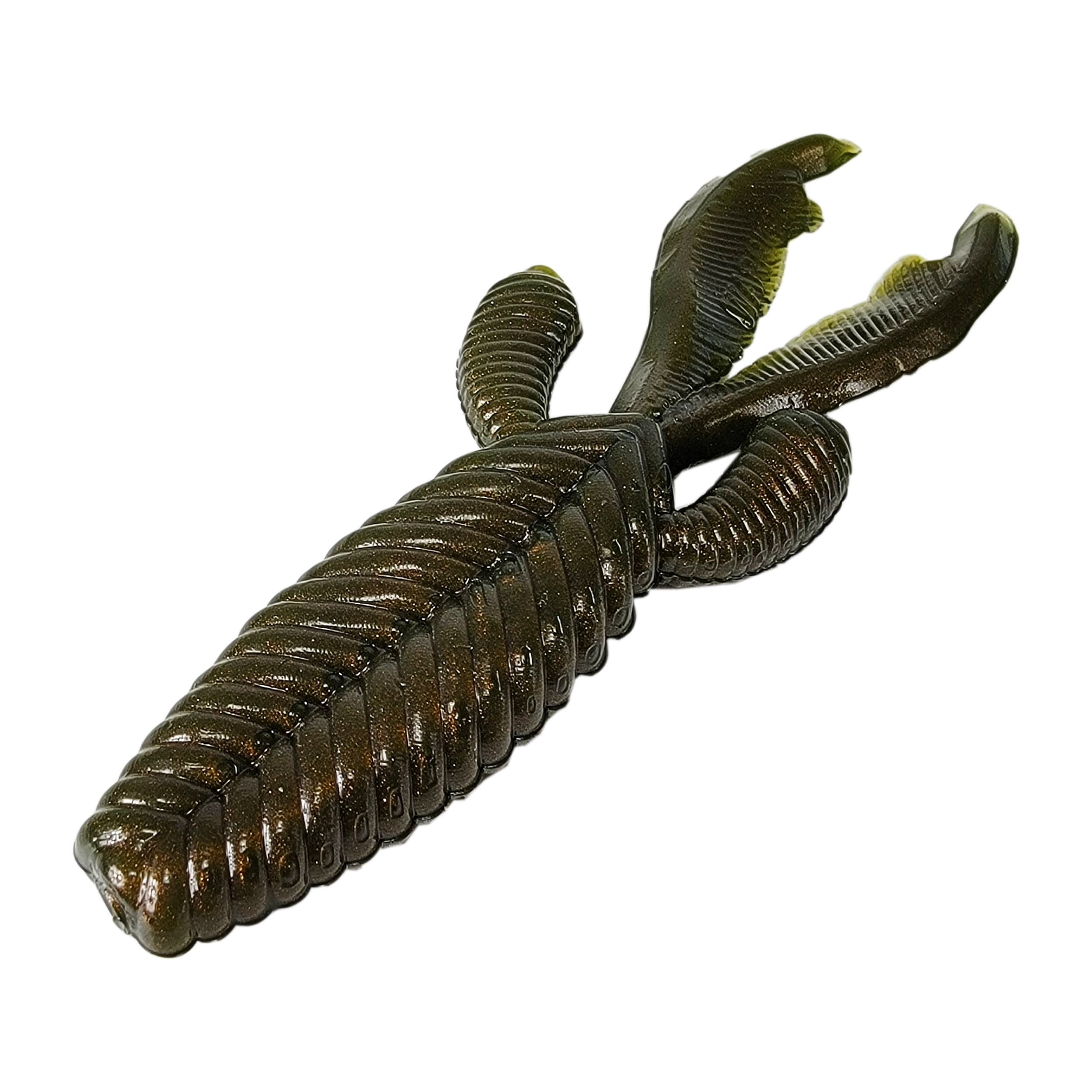 Tackle HD 10-Pack Warrior Quiver Bug Fishing Bait, 4.25" Beaver-Style ...