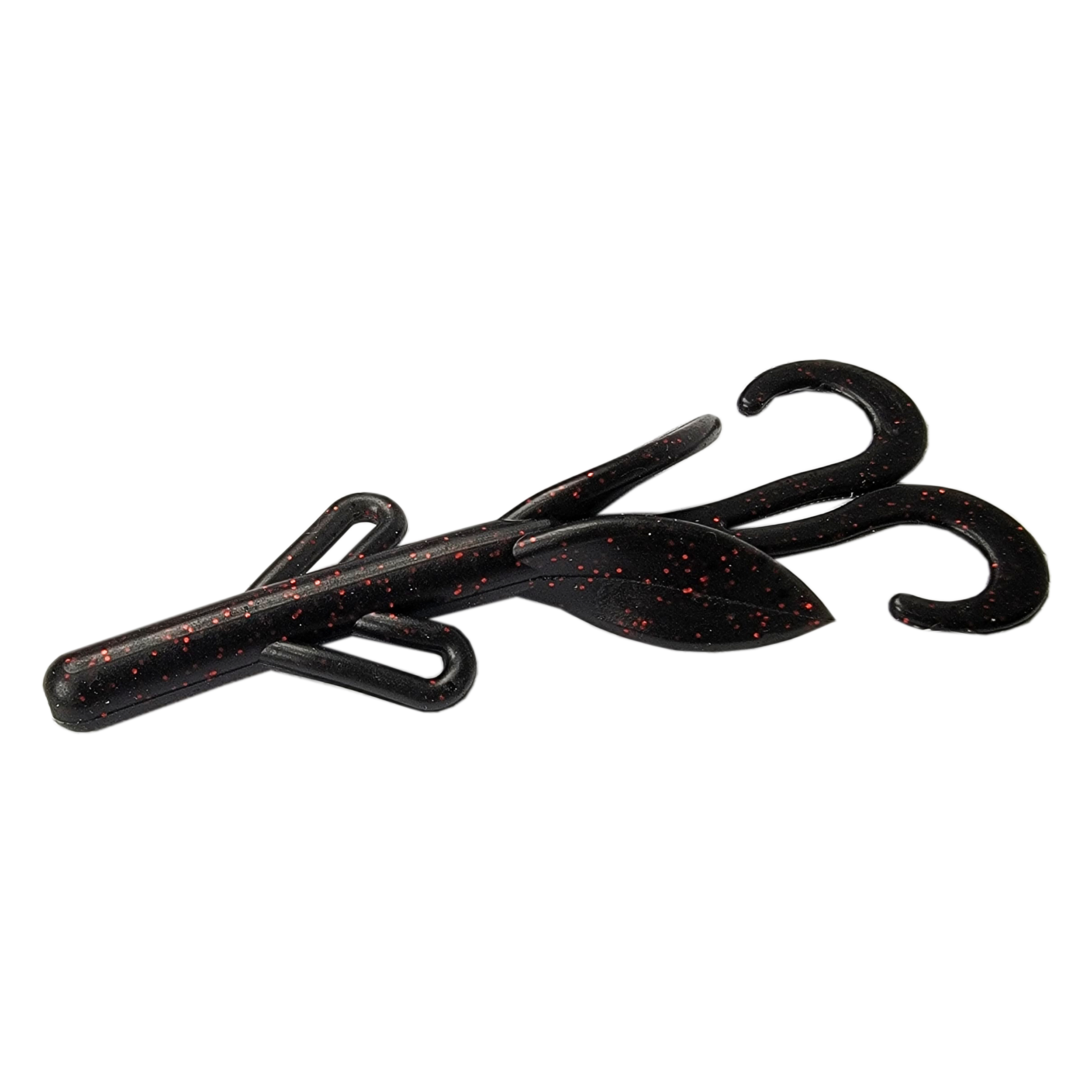 Tackle HD 12-Pack Brush Buster Fishing Bait, 5" Twin Tail Swimbait ...