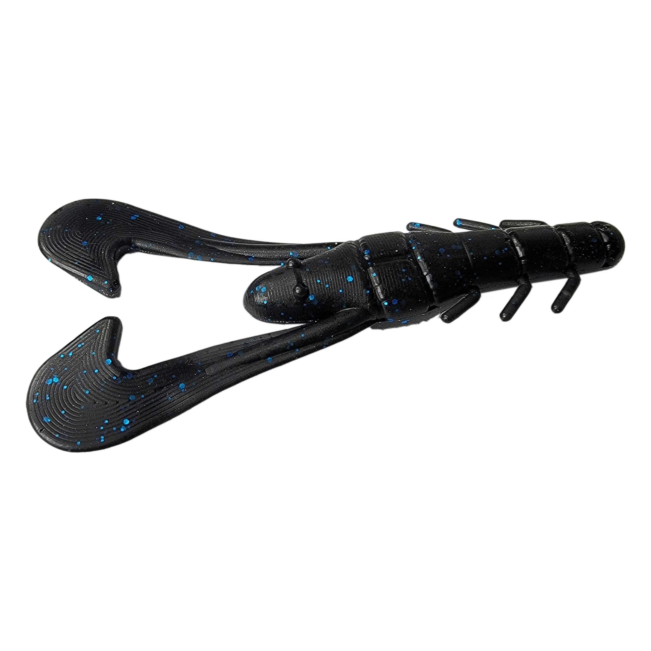 Tackle HD 12-Pack Speed Bug Bass Fishing Lure, 3.75-Inch Craw Fishing ...