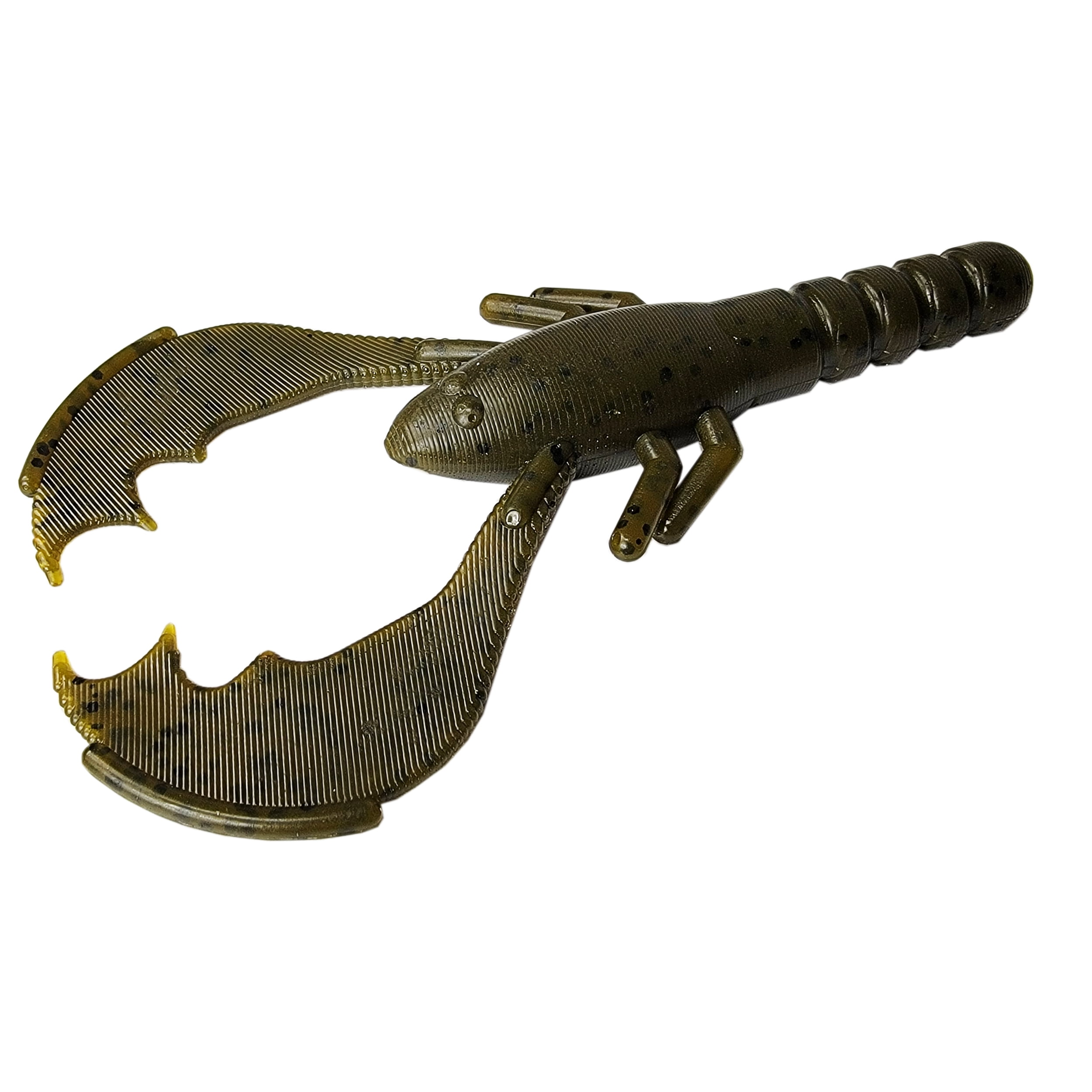 Tackle HD 12-Pack T-Craw Fishing Bait, 4.25" Bass Fishing Jig Trailer ...