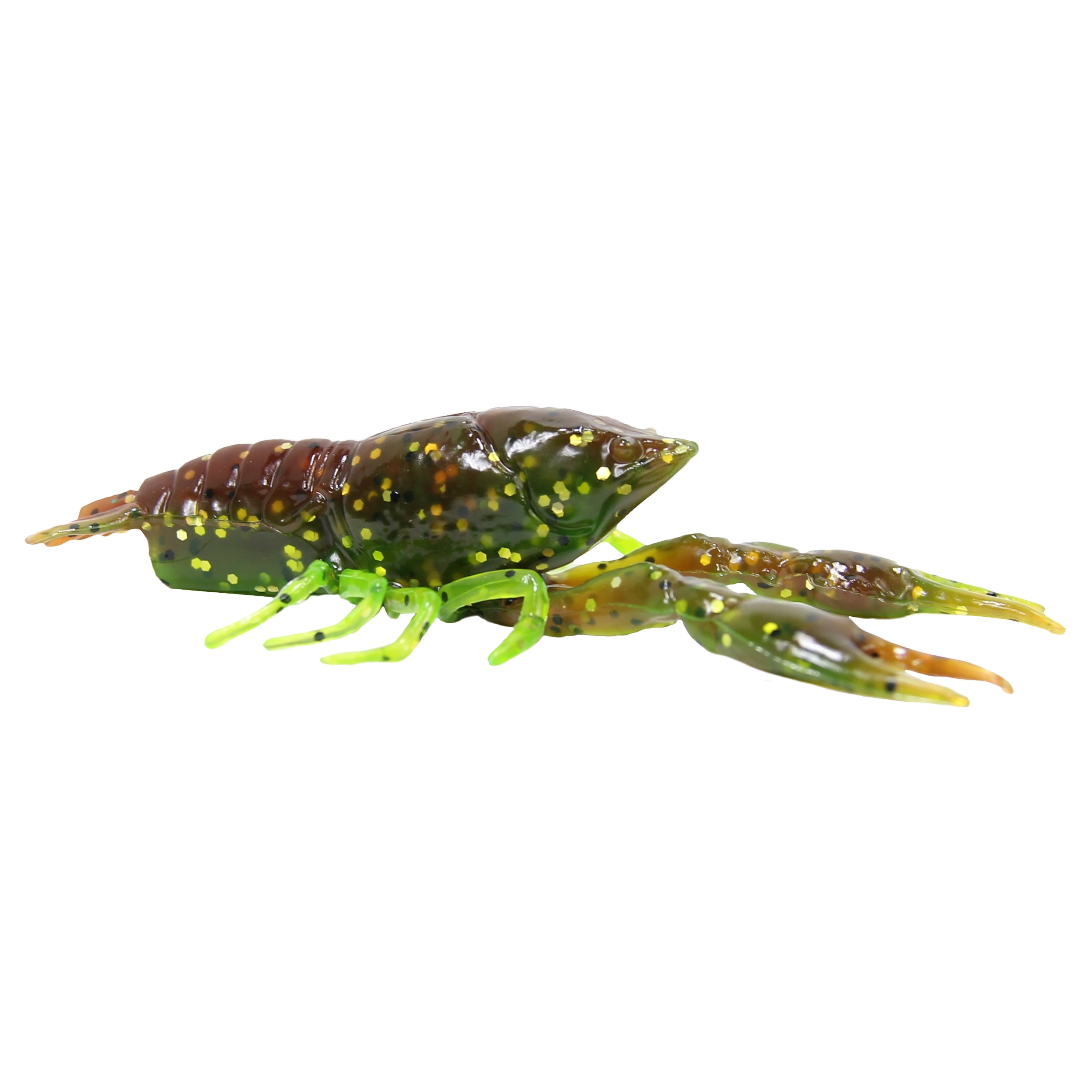 Tackle HD 5-Pack Hi-Def Craw Bass Lures, 3D Scanned From Live Crawfish ...