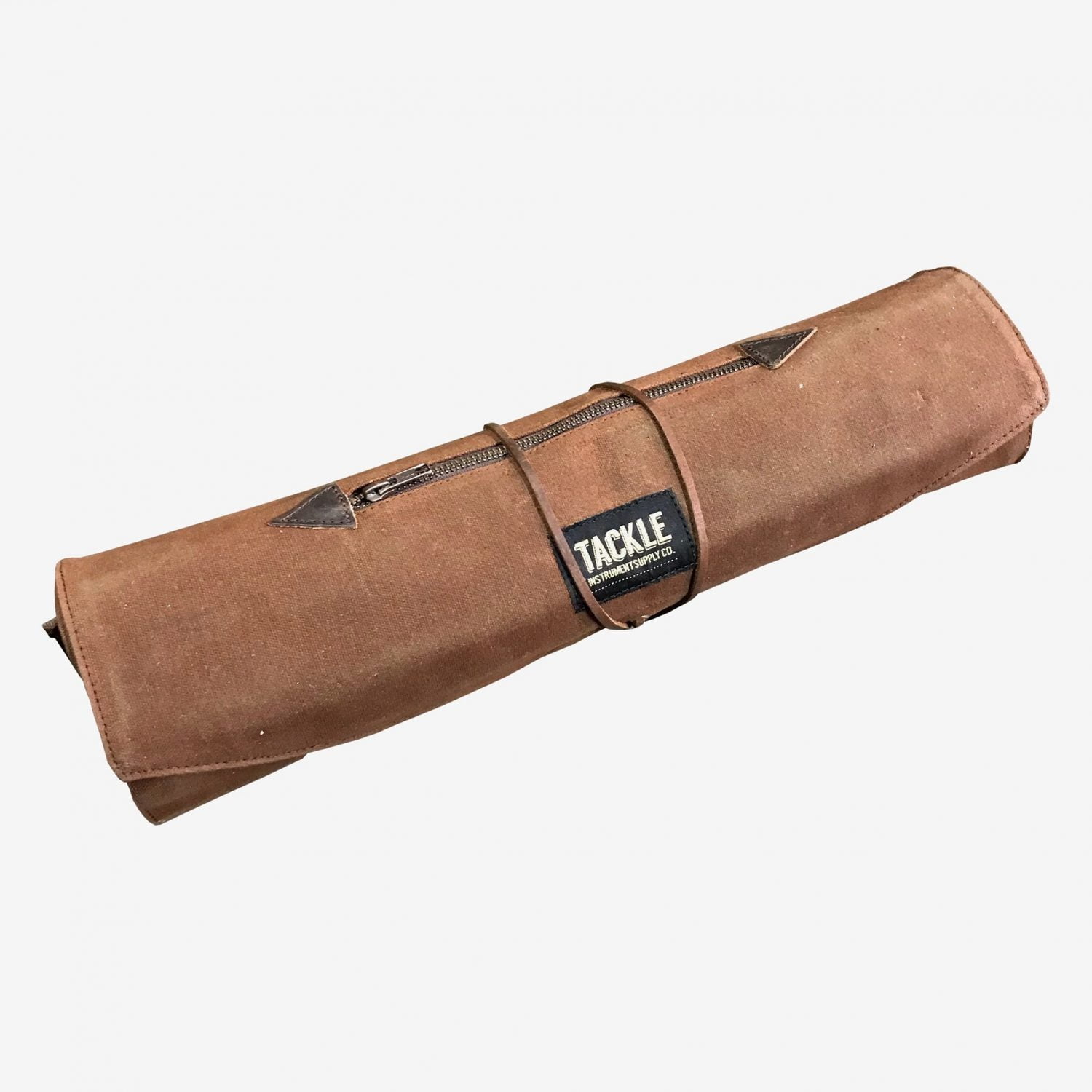 Tackle - RUSB-BR - Waxed Canvas Roll Up Stick Case Brown - Walmart.com