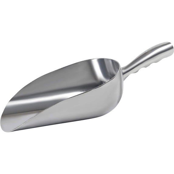 Tackleit Metal Ice Scoop, 58 oz, Multi-Purpose Aluminum Food Scooper ...