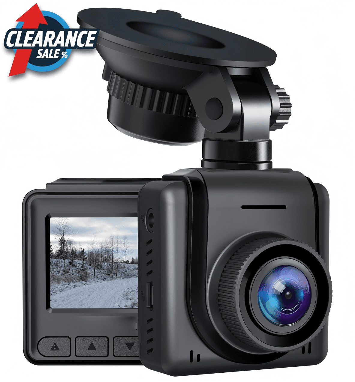Naipo Dash Cam Front, 1080p Full HD Front Dash Camera, 1.5" LCD Screen ...