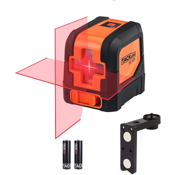 Tacklife Feet Laser Level, Self-Leveling Horizontal and Vertical Cross ...