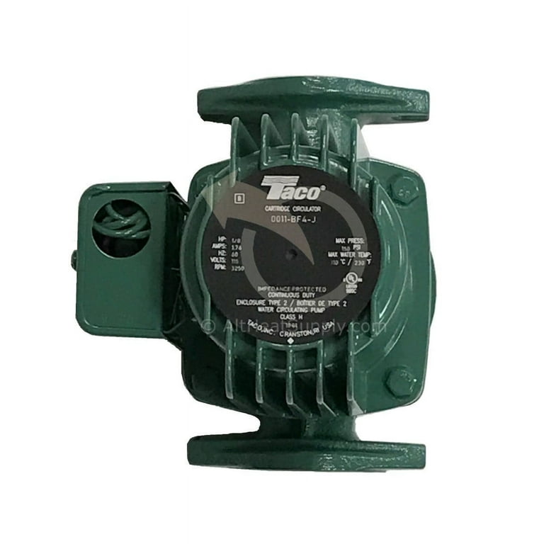 Taco 0011 BF4-J, Cast Iron Circulating Pump, Bronze Taco 0011 BF4-J, Cast Iron Circulating Pump, Bronze