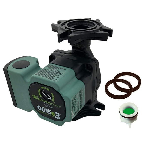 Taco 0015e3-F4, ECM High Efficiency Circulator, Pump, Cast Iron ...