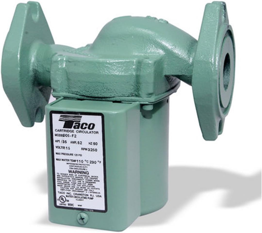 Taco 005-F2 Cast Iron Circulator Pump - Walmart.com