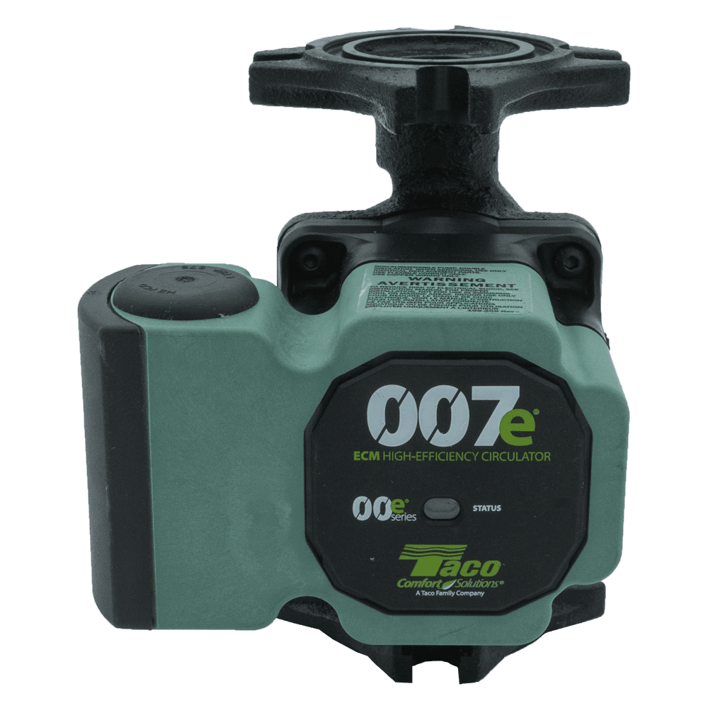 Taco 007E-2F4 High-Effeciency Cast Iron Circulator Pump - Walmart.com
