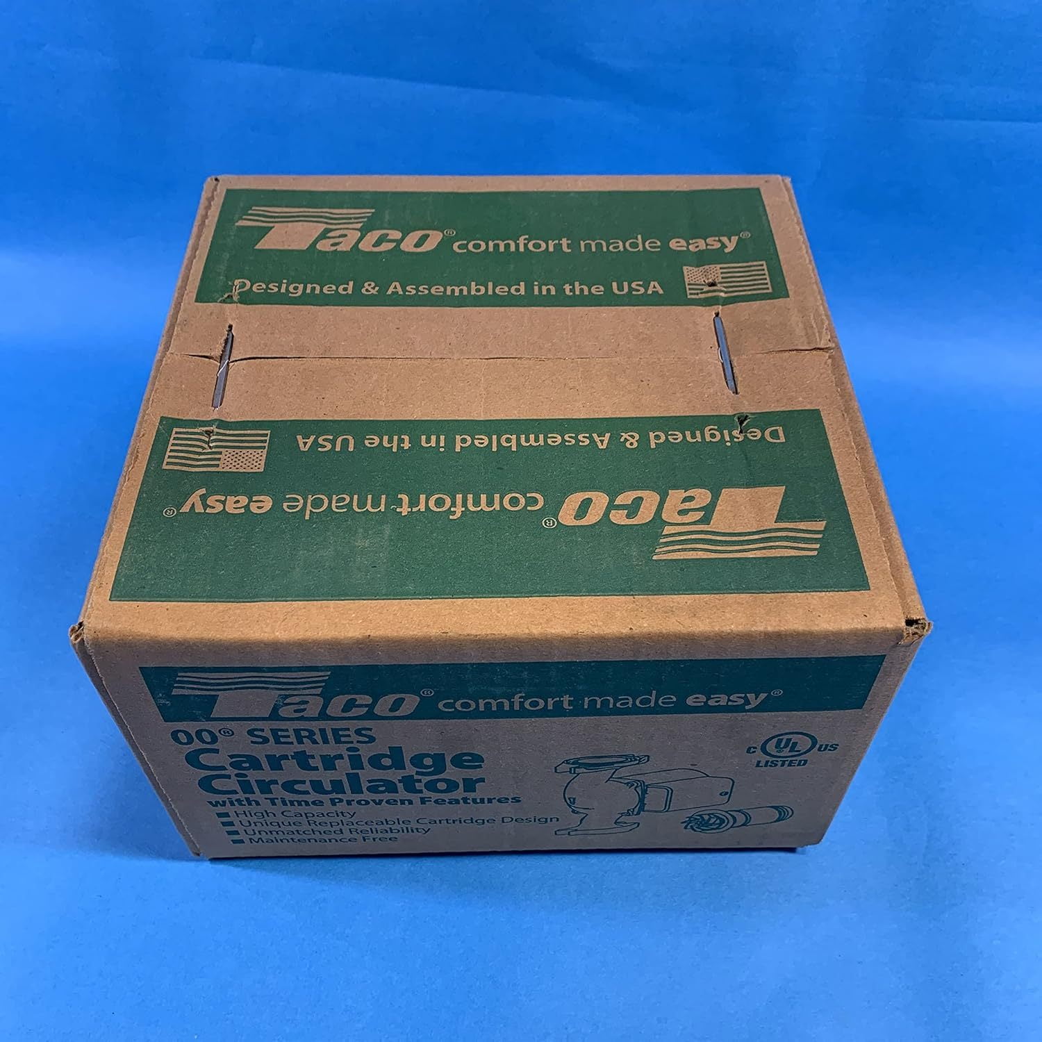 Taco 009-BF5-J Circulating Pump Cast Iron with Bronze Cartridge for longer life then standard ...