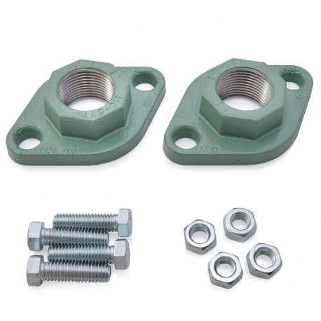 Taco 1" NPT Cast Iron Freedom Flanges (Pair) - Walmart.com