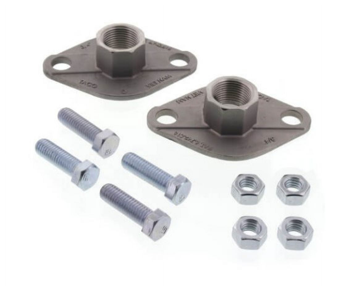 Taco Flange Kit,3/4" FNPT,SS,PK2 110-251SF-1 - Walmart.com