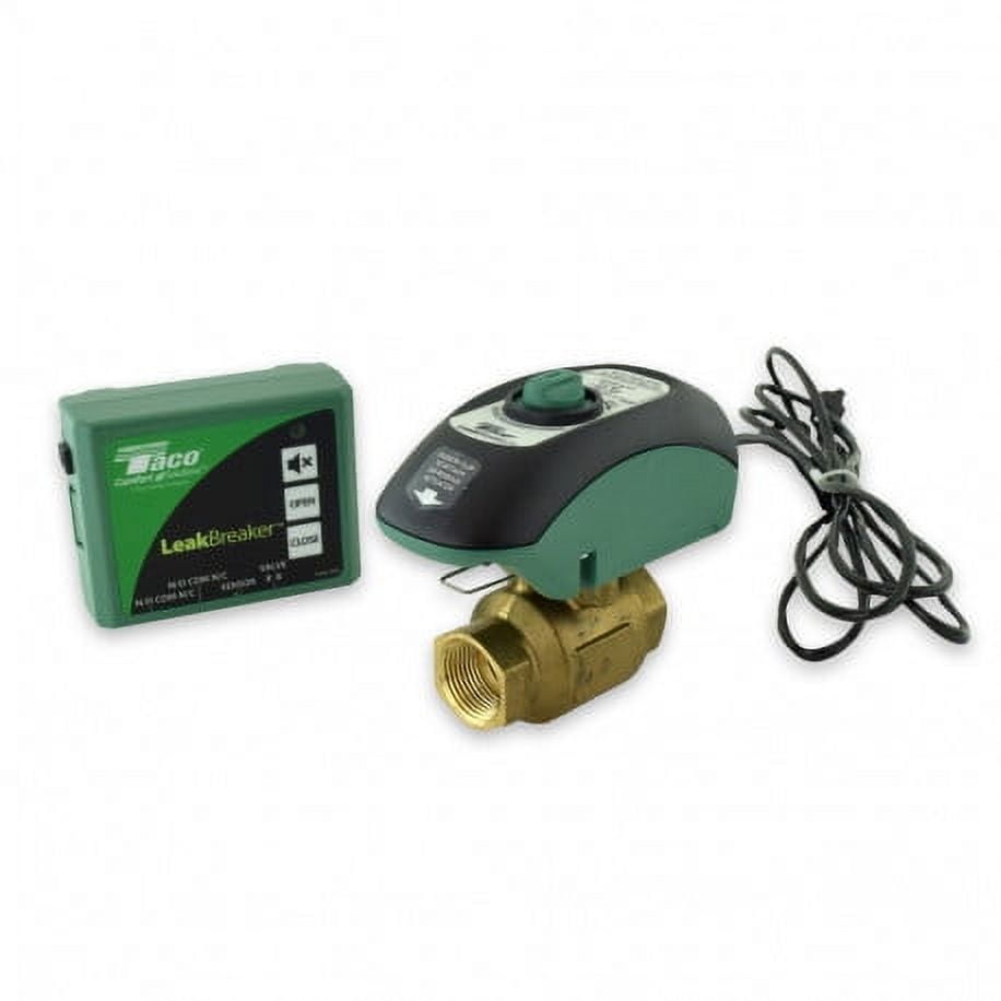 Taco 3/4" NPT LeakBreaker Water Heater Shut-Off (Flood Stop) Valve w ...