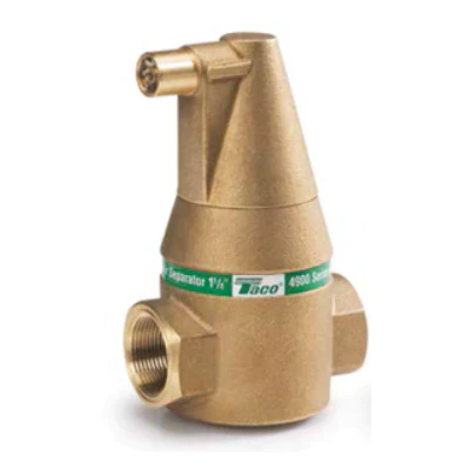 Taco 49-150T-2 4900 1-1/2 NPT Bronze Air Separator - Walmart.com