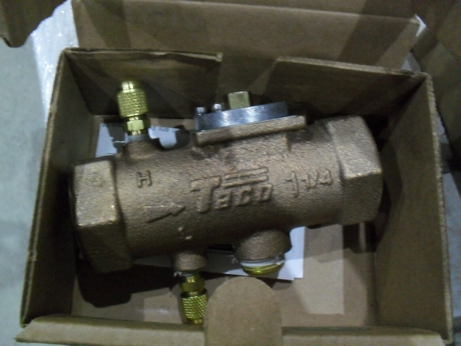 Taco ACCU-FLO ACUF-125-AT-2 1-1/4" IPS Brass Circuit setter Valve ...