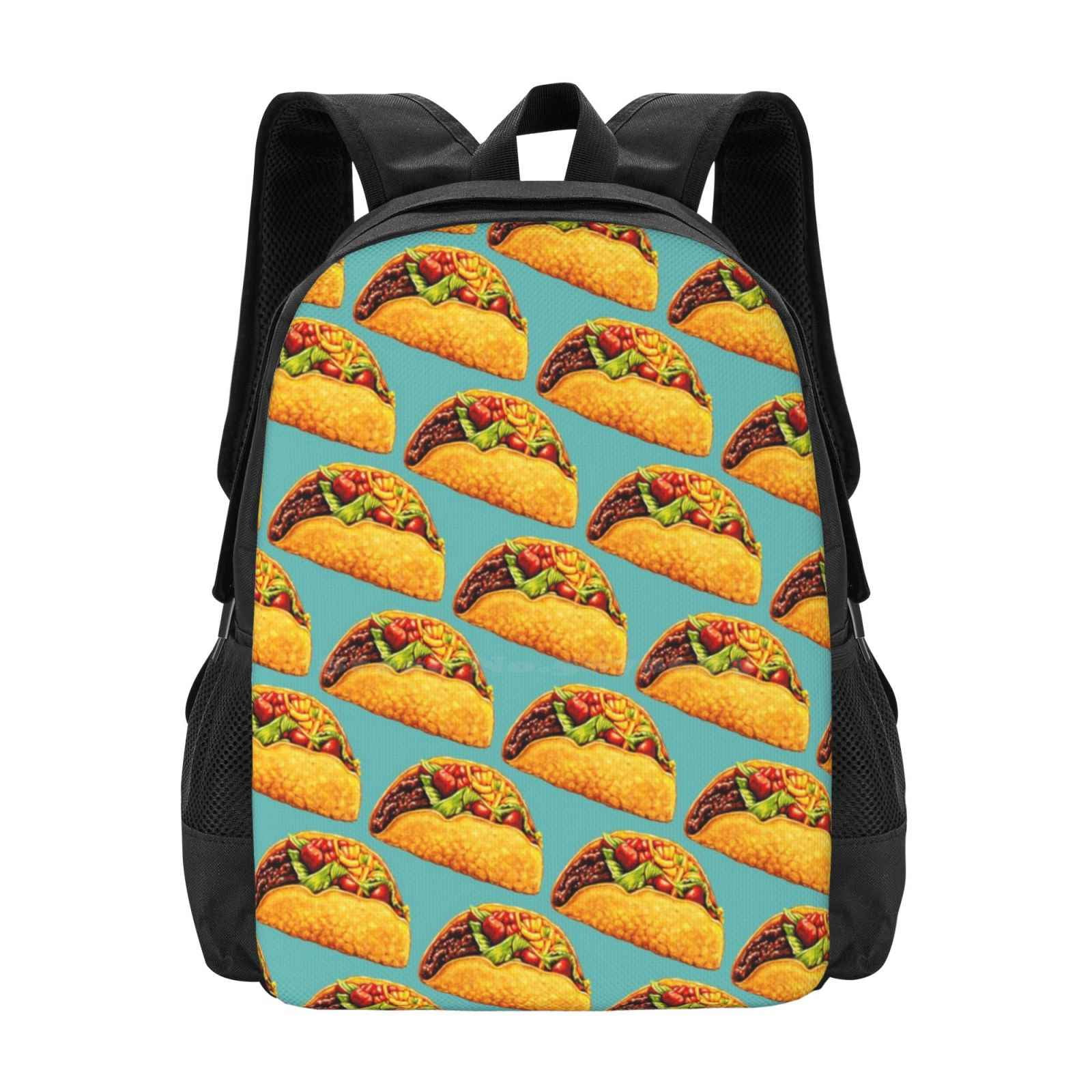 Taco Bag Backpack For Men Women Teenage Taco Pattern Food - Walmart.com