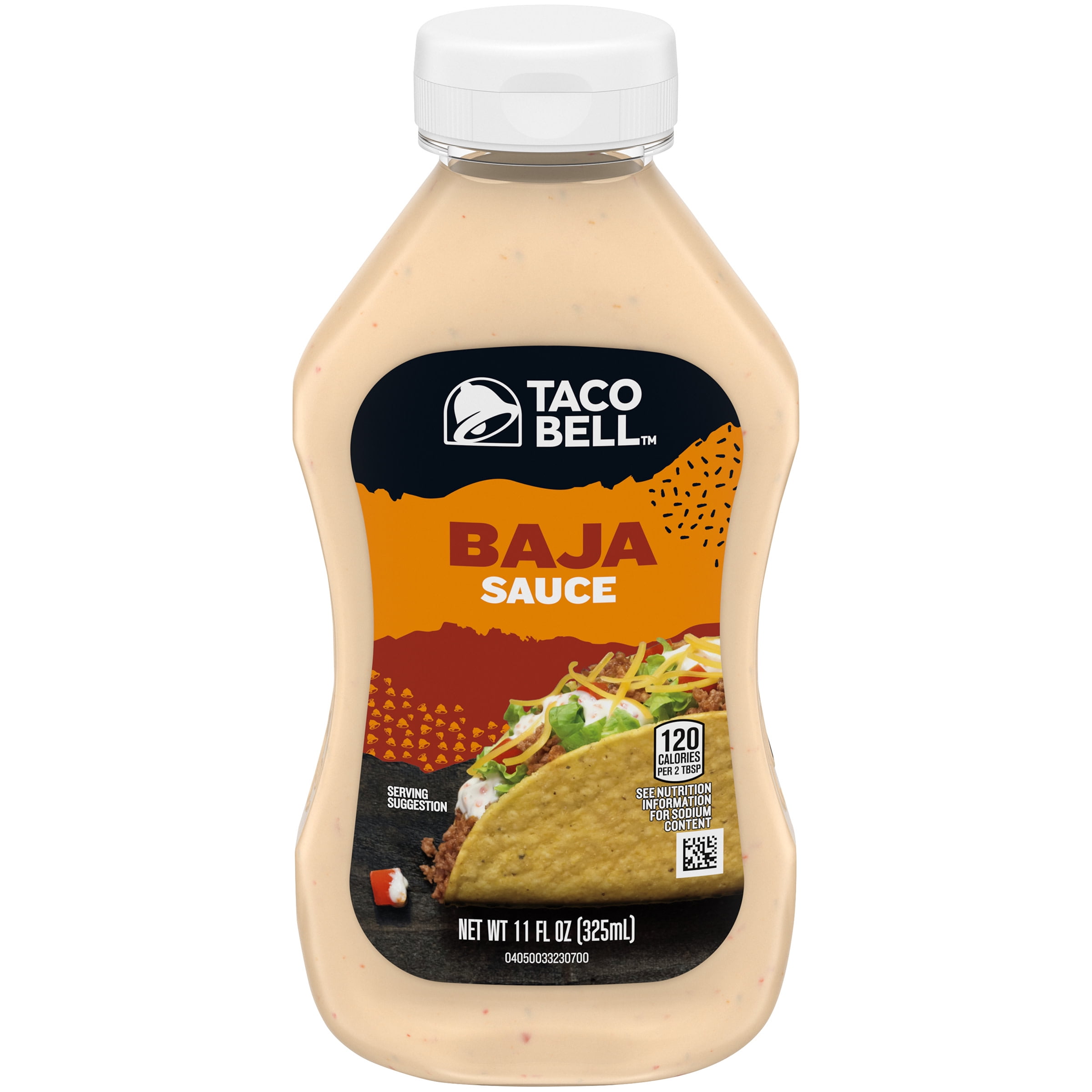 Taco Bell Baja Sauce, 11 fl oz Bottle - Walmart.com