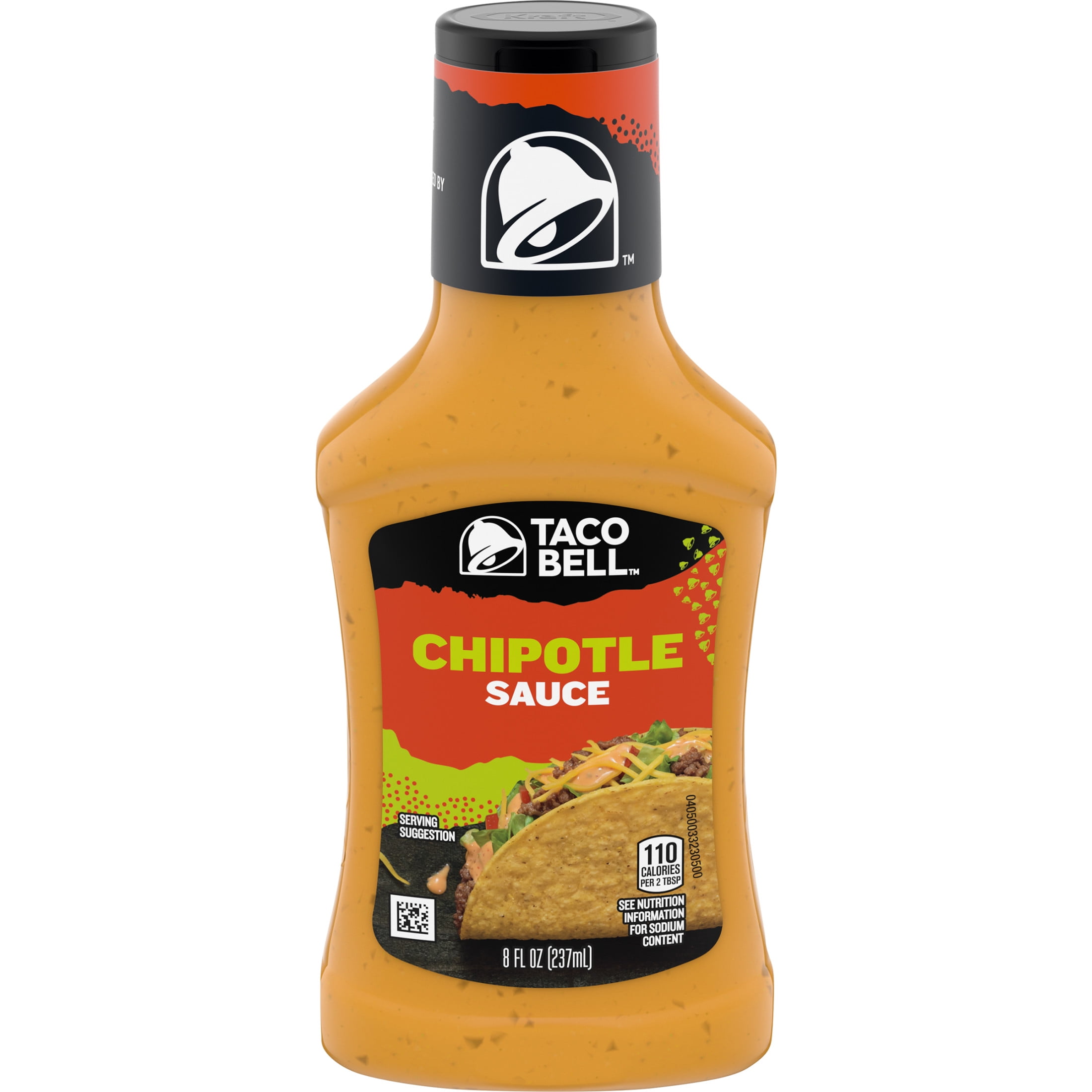 Taco Bell Chipotle Sauce, 8 fl oz Bottle - Walmart.com