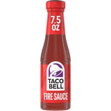 Taco Bell Fire Sauce, 7.5 oz, Tomato Puree, Jalapeño, Chili Pepper ...