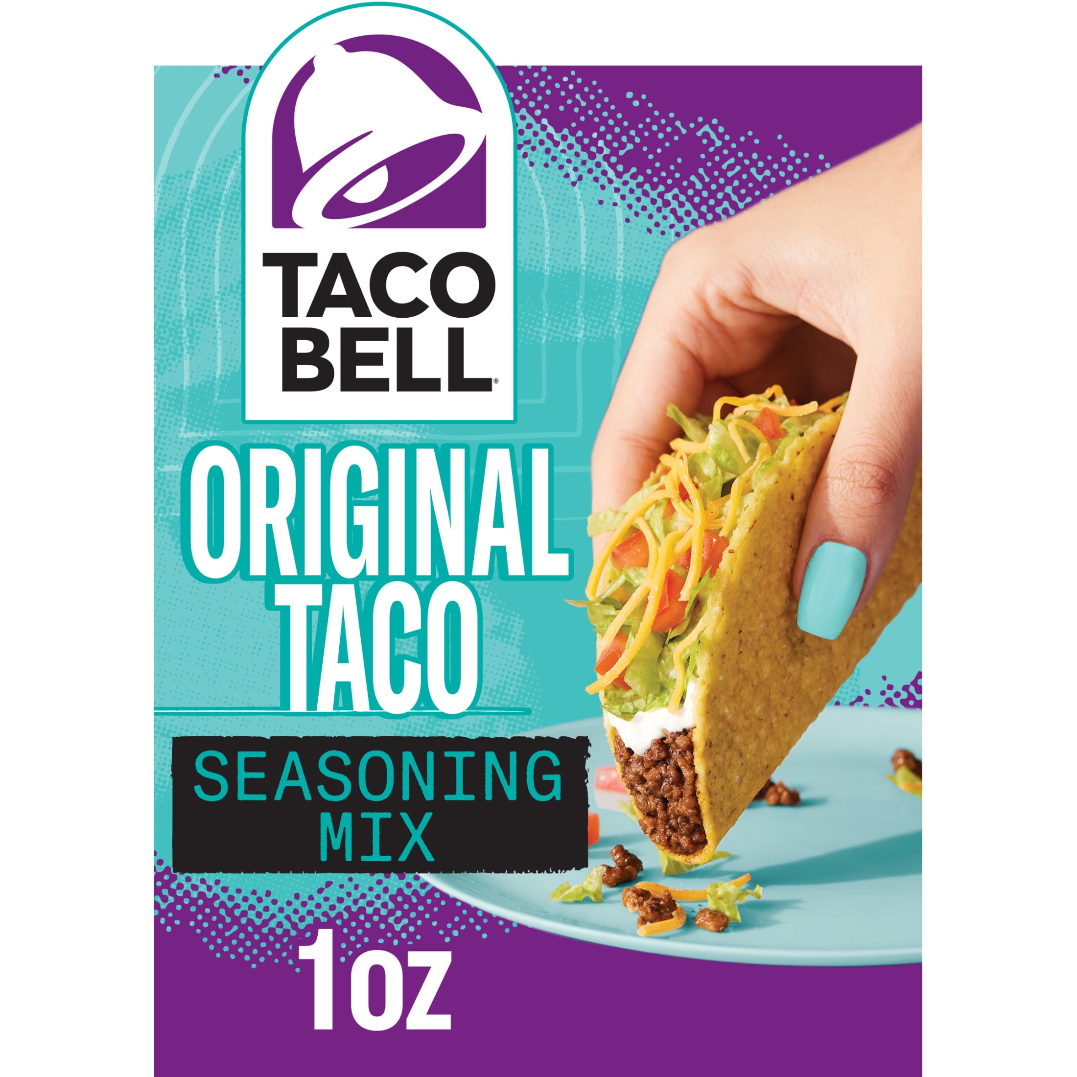 Taco Bell Original Taco Seasoning Mix, 1 oz Packet - Walmart.com