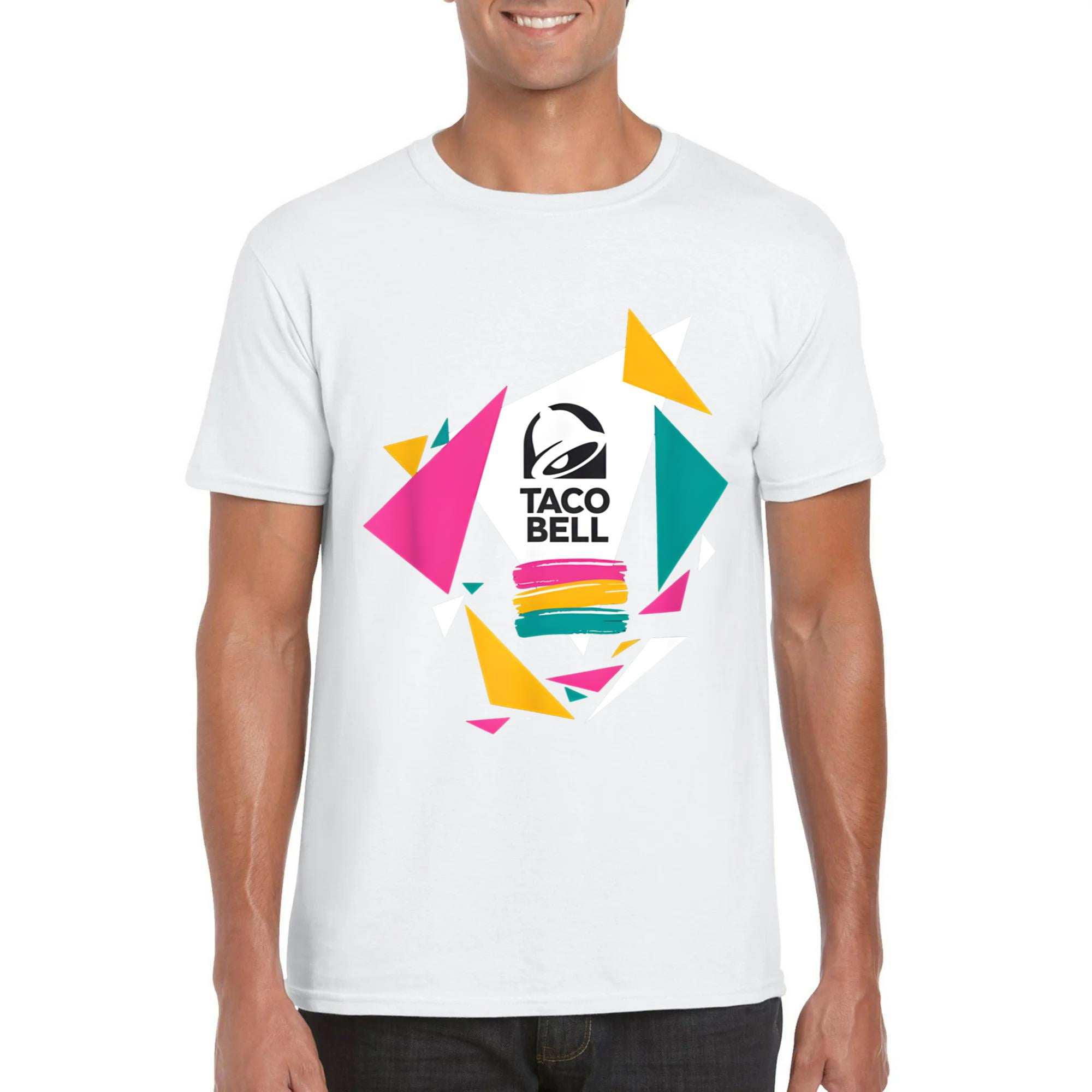 Taco Bell Retro Triangles 90s Throwback Fast Food Fan Unisex T-Shirt ...
