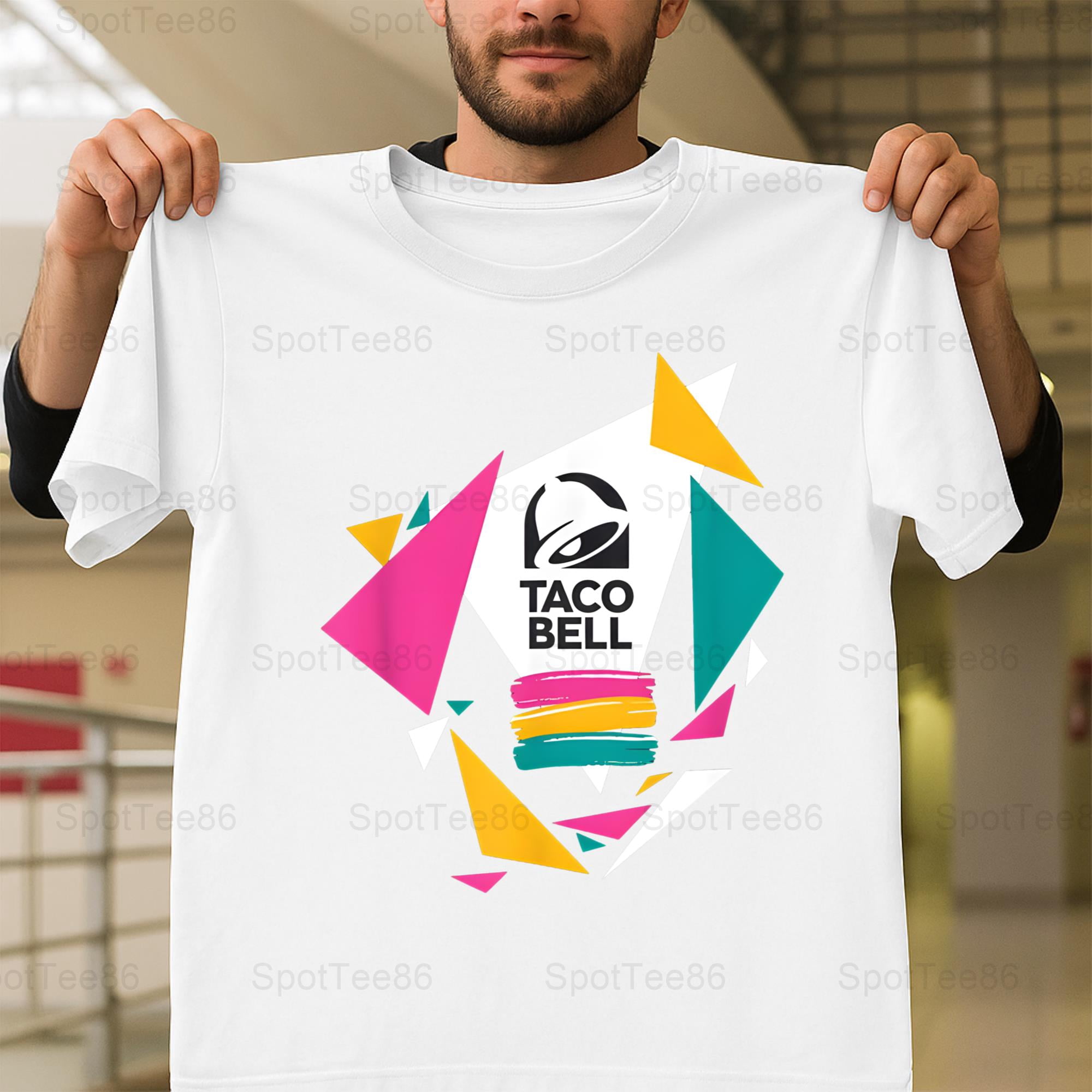 Taco Bell Retro Triangles 90s Vintage Fast Food Fan Graphic V23879 ...