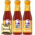 Taco Bill Mild Sauce Bottle, 3 Pack Taco Sauce Condiment Seasoning For ...