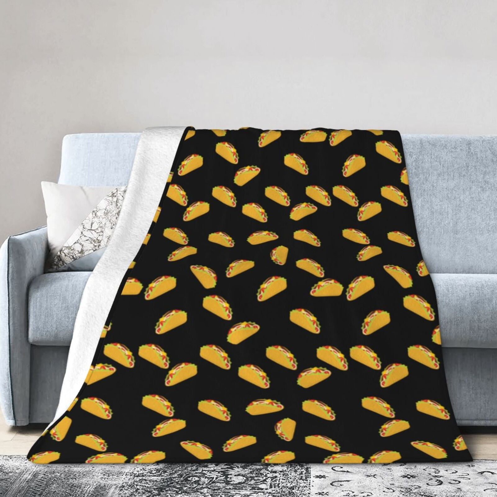 Taco Blanket Gifts For Kids Adults - Lightweight Throw Blanket For ...