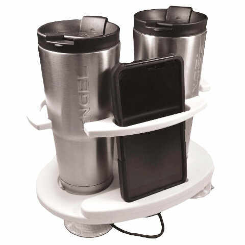 Taco Boat Drink Cup Holder P01-2020W | 2-Tumbler White Poly - Walmart.com
