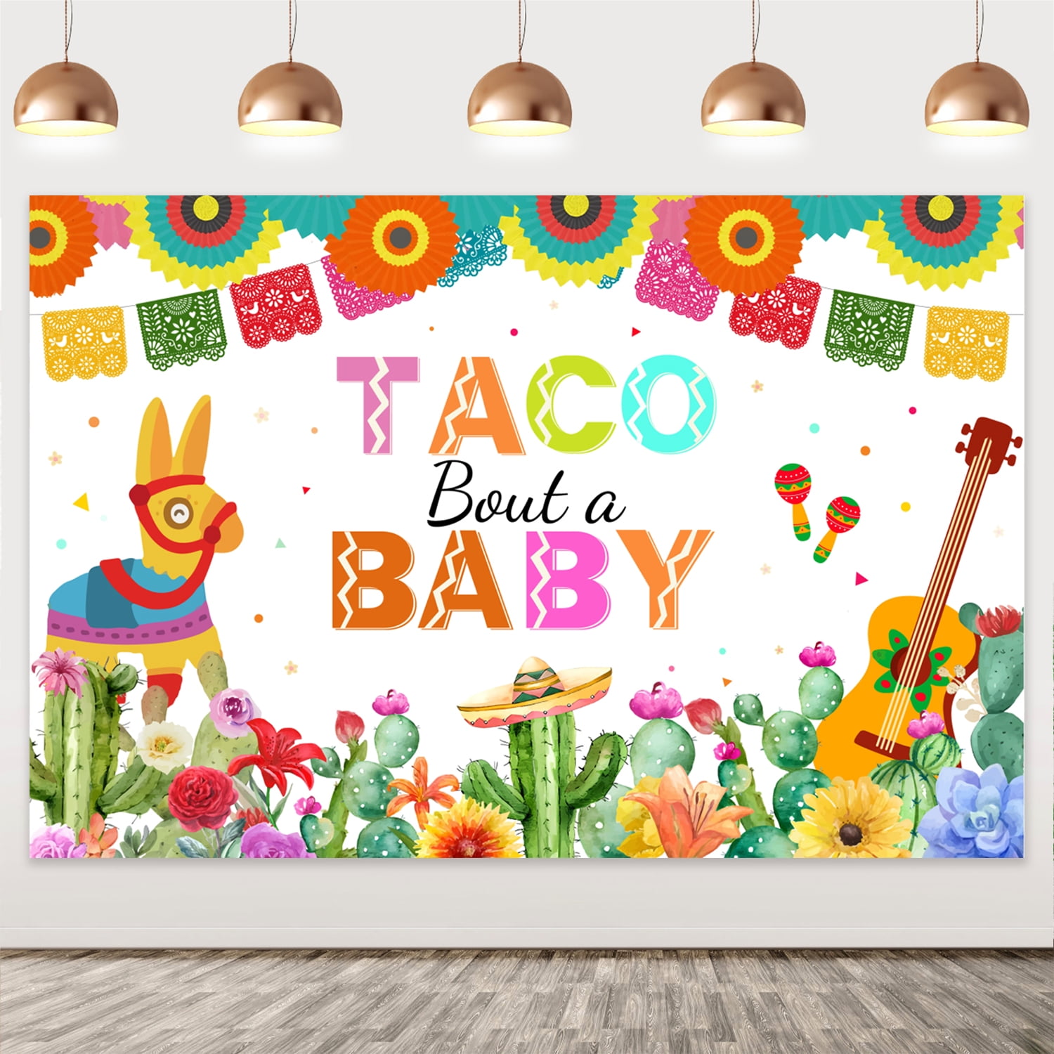Taco Bout A Baby Party Decorations Mexican Taco Theme Baby Shower ...