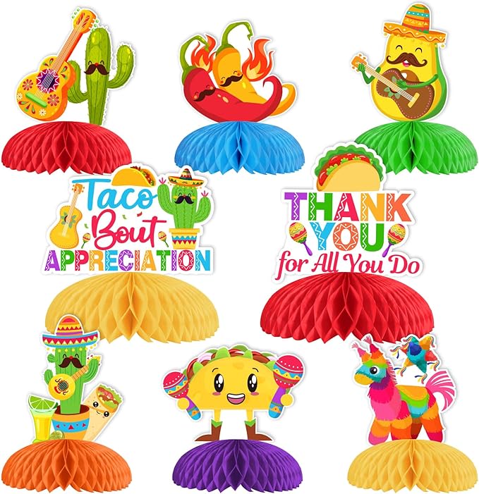 Taco Bout Appreciation Decorations 8PCS Taco Bout Appreciation ...
