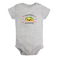 Taco 'Bout Cute - Funny Lil Adorable Tacos Mexican Food Lover - Cute One-Piece Infant Baby ...