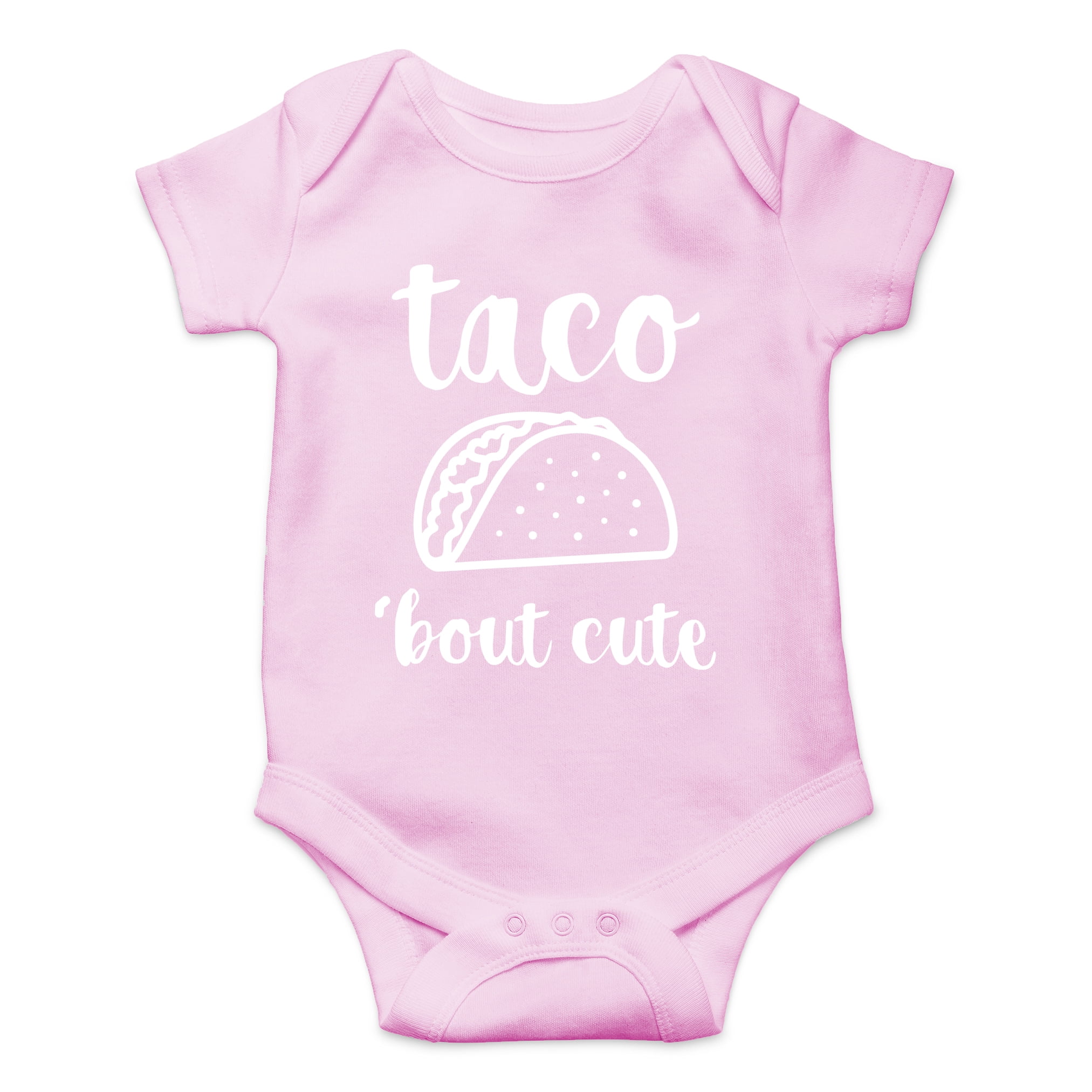 Taco 'Bout Cute - Funny Lil Adorable Tacos Mexican Food Lover - Cute One-Piece Infant Baby ...