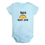 Taco 'Bout Cute - Funny Lil Adorable Tacos Mexican Food Lover - Cute One-Piece Infant Baby ...