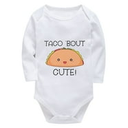Taco 'Bout Cute - Funny Lil Adorable Tacos Mexican Food Lover - Cute One-Piece Infant Baby ...