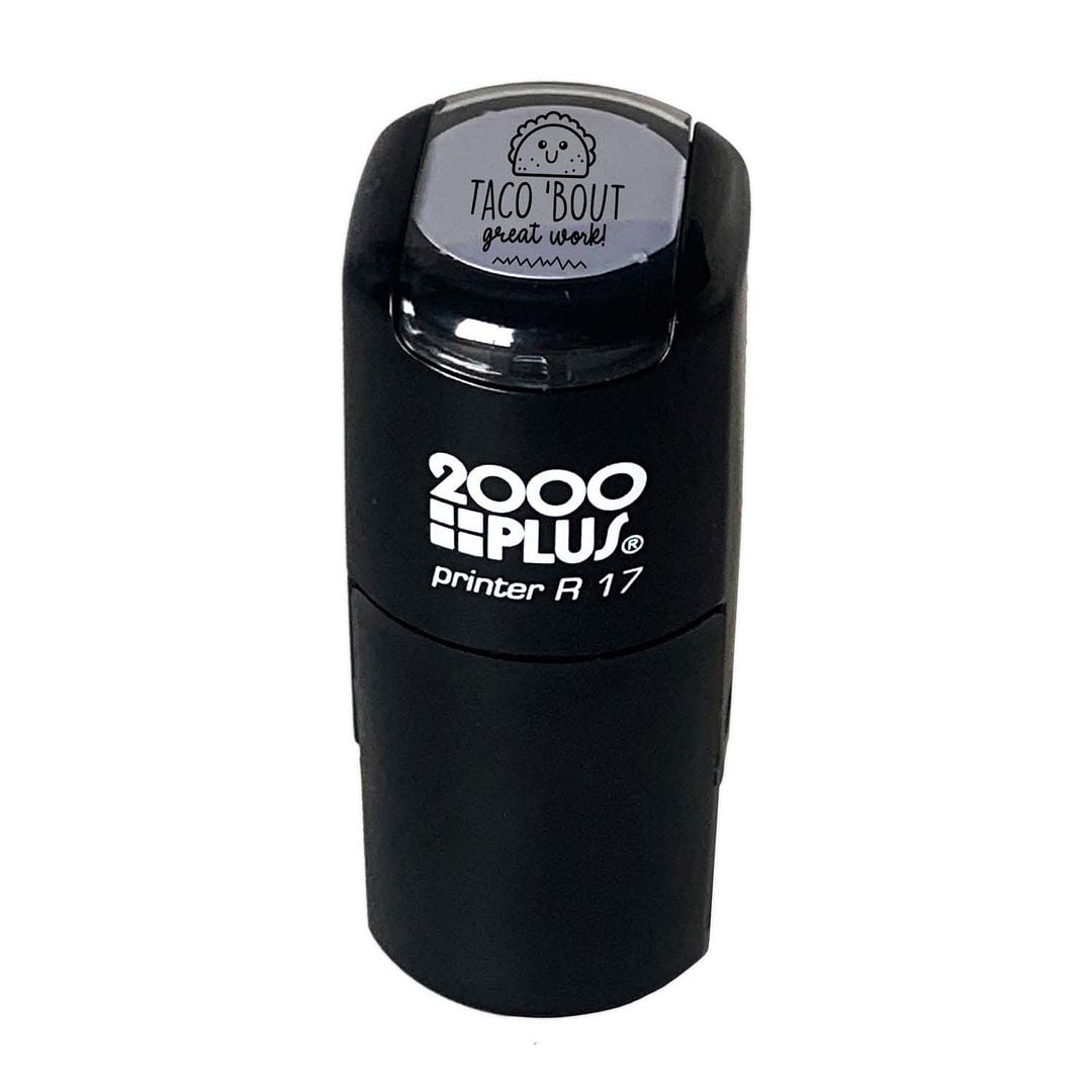 Taco Bout Great Work Stamp / 2000 Plus Self Inking Teacher Stamper / 9/ ...