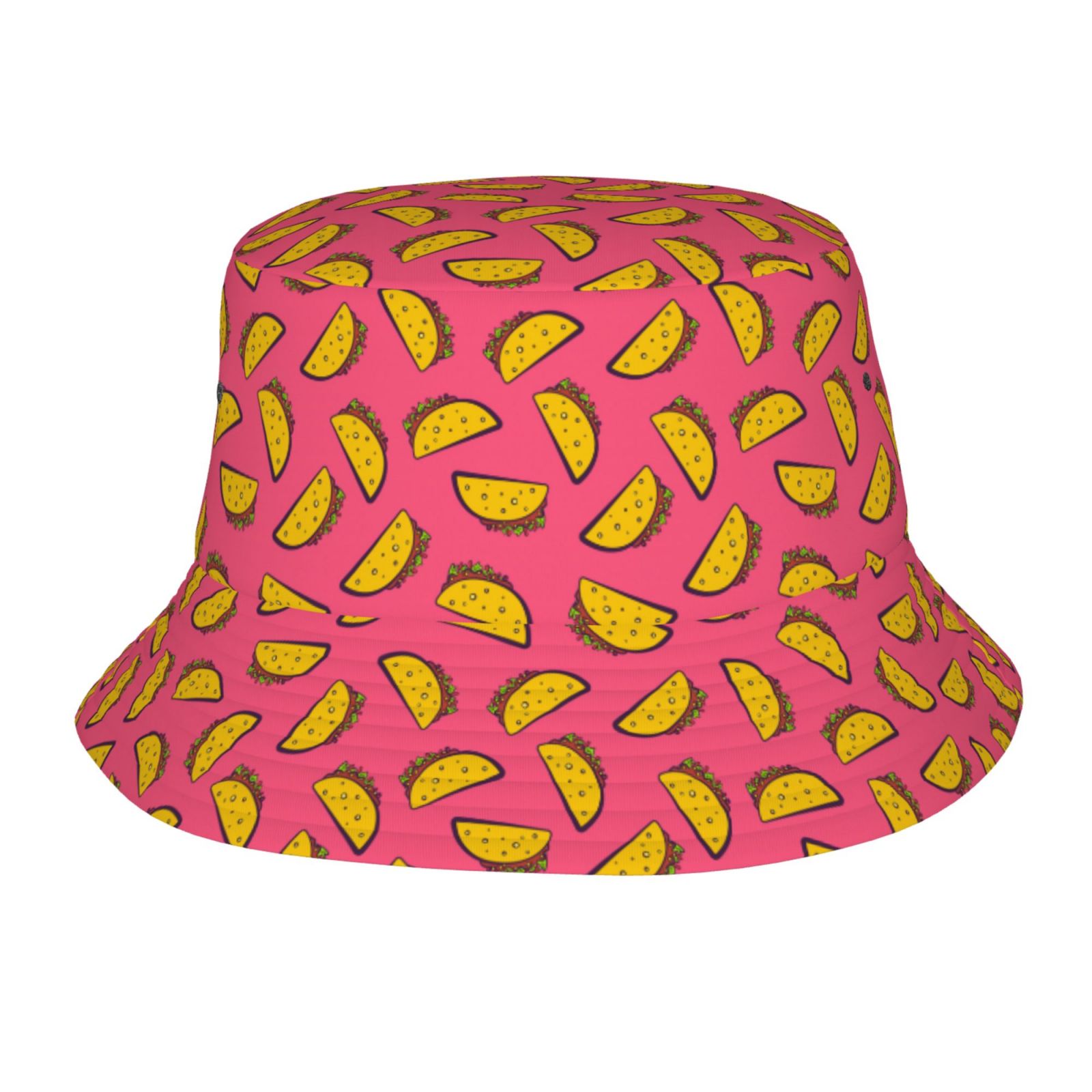 Taco Bucket Hats for Men Women Beach Sun Hat Outdoor Travel Fisherman ...