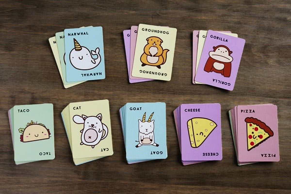 Taco Cat Goat Cheese Pizza Ages 8+ Fast Paced Card Game - Walmart.com