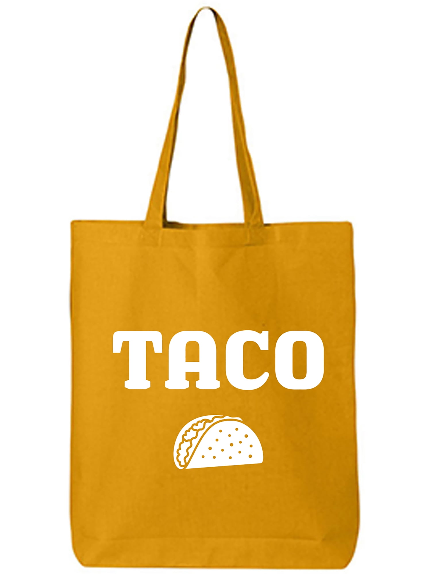 Taco Cotton Canvas Tote Bag - Walmart.com